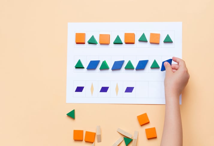 Teaching Patterns to Autistic Students