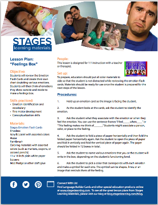 Feelings Box Lesson Plan